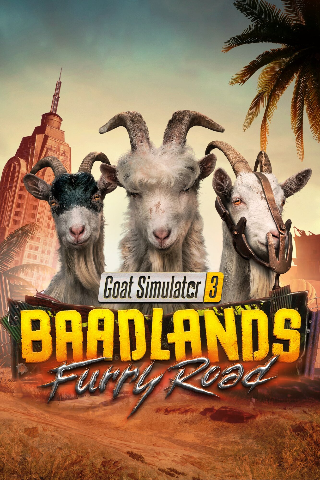 Goat Simulator 3 – Baadlands: Furry Road: Windows Edition — Baadlands Furry Road Windows — дополнение (DLC) — дополнение (DLC) для Xbox / Microsoft Store · PC · цифровой ключ · нужна базовая игра