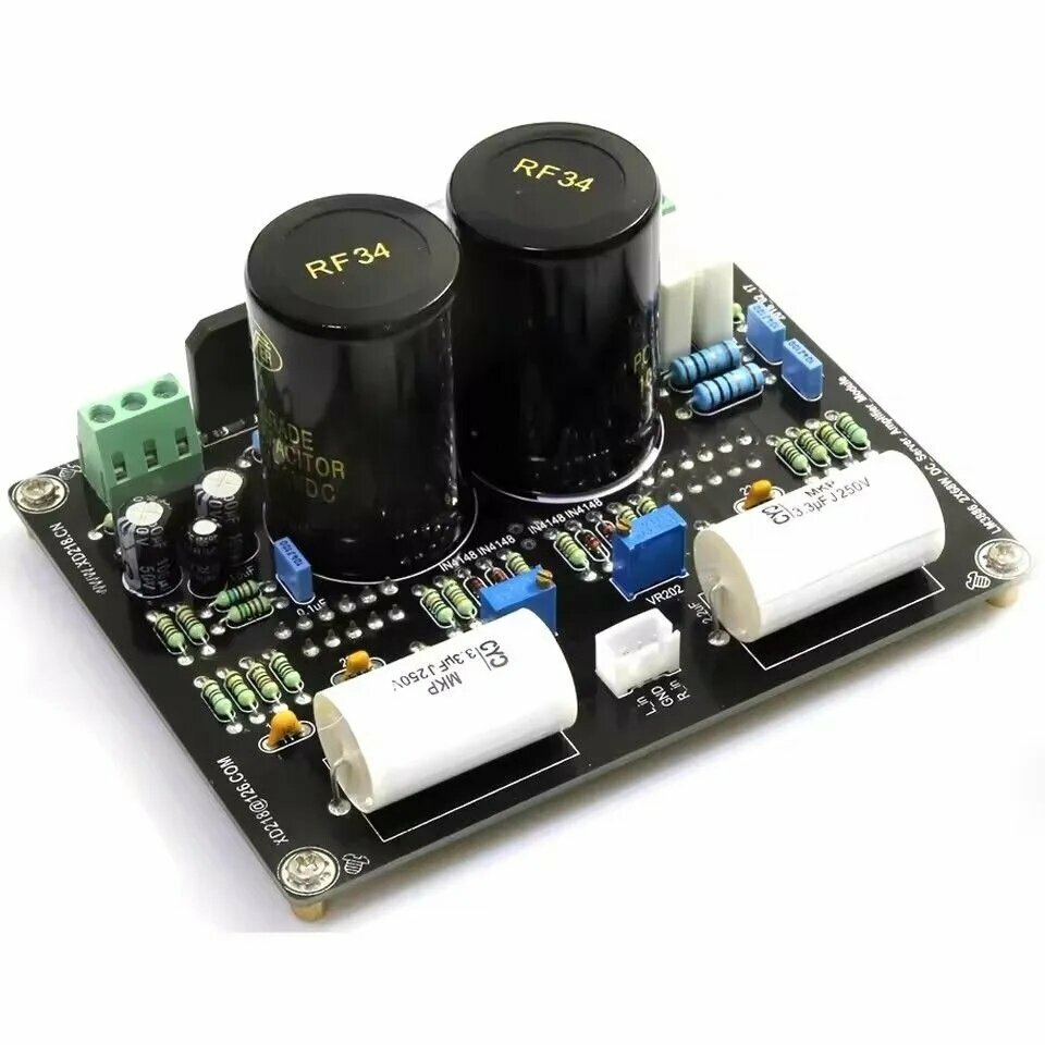Плата динамического усилителя постоянного тока LM3886 мощностью 2x68 Вт с двойным напряжением переменного тока 26-28 В