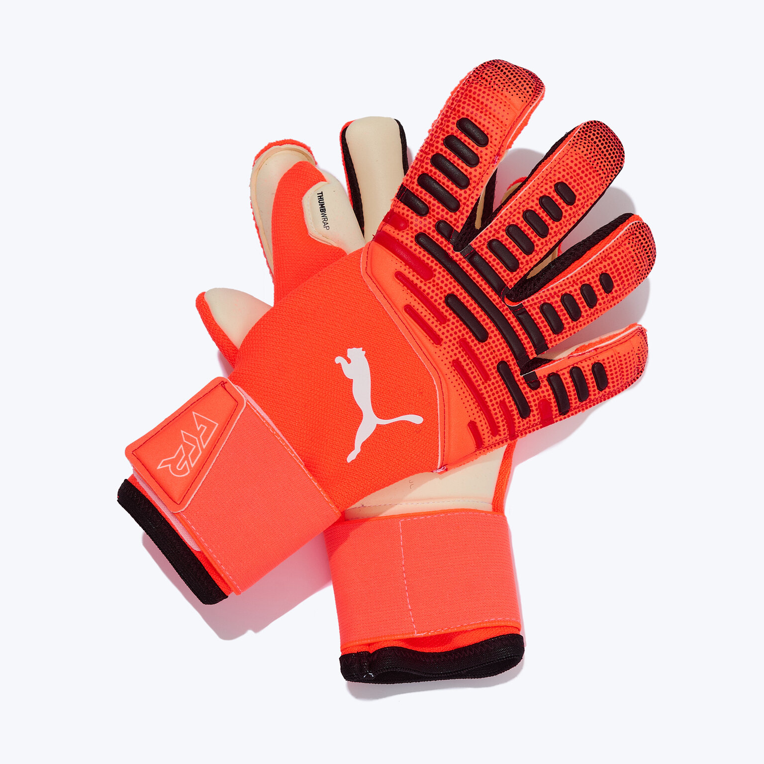 Перчатки вратарские Puma Future Pro Hybrid 04212201, размер 7.5, Красный