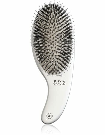 Расческа Olivia Garden Expert CURVE Nylon Silver, серебристый
