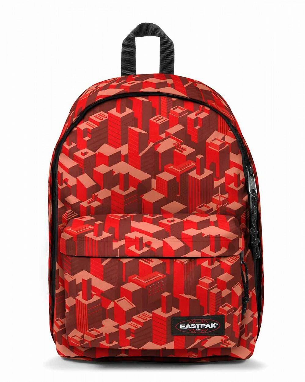 Рюкзак водоотталкивающий особопрочный с отделом 14 ноутбука Eastpak Out OF Office Pixel Red
