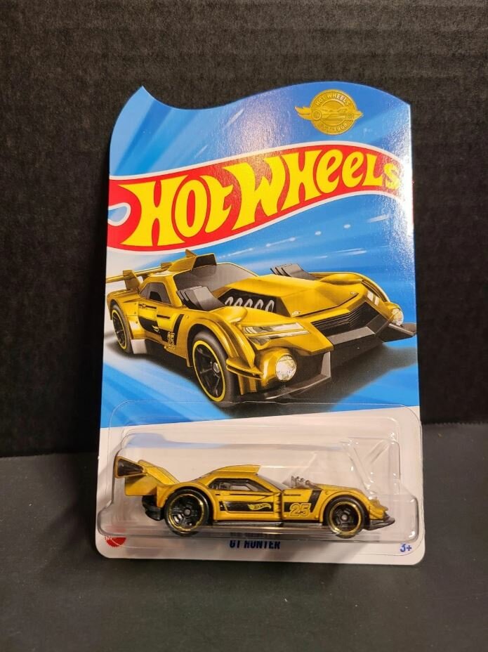 Машинка Mattel Hot Wheels GT Hunter JCB44, металл, для мальчиков