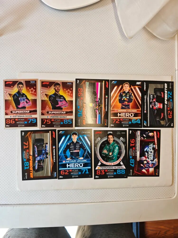 Набор коллекционных карточек Topps 2024 Turbo Attax
