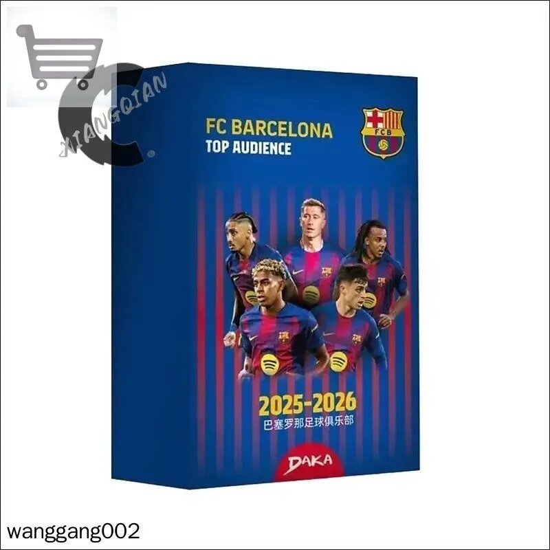 Футбольные карточки DAKA 25-26 (Барселона, Futbol Club Barcelona), коллекционные, TOP AUDIENCE