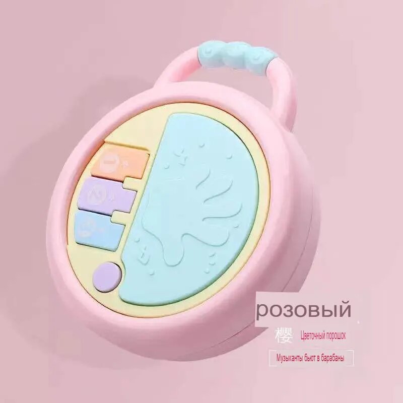 Умная погремушка-барабан: Музыкальная игрушка для малышей