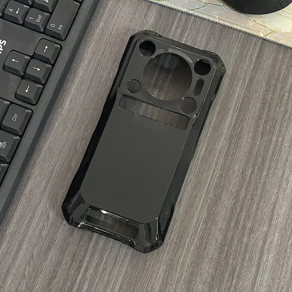 Мягкий чехол из ТПУ для мобильного телефона Oukitel WP33 Pro, чехол Conque для Черный, черный