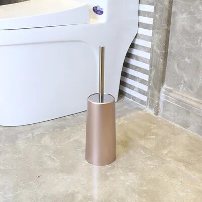 Золотая щетка для унитаза Macroupta Rose Gold1