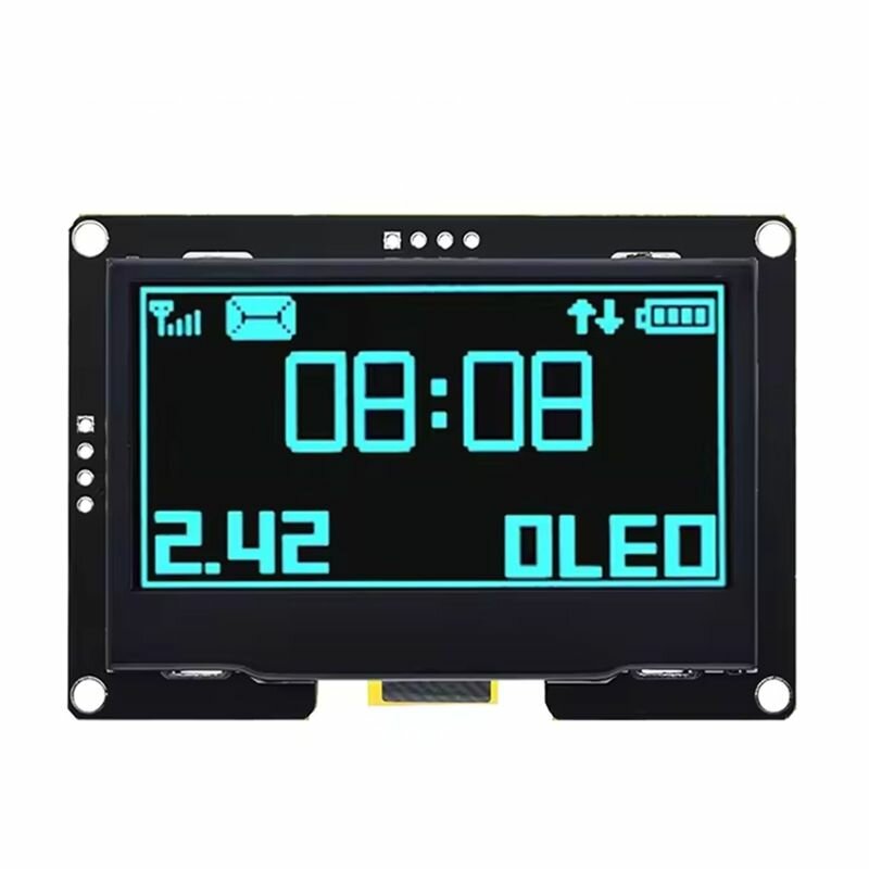 2,42-Дюймовый OLED-Дисплейный Модуль SSD1309 С Интерфейсом IIC, Синий