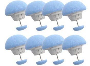 Держатель для одеяла гриб Голубой, 8Pcs-Blue