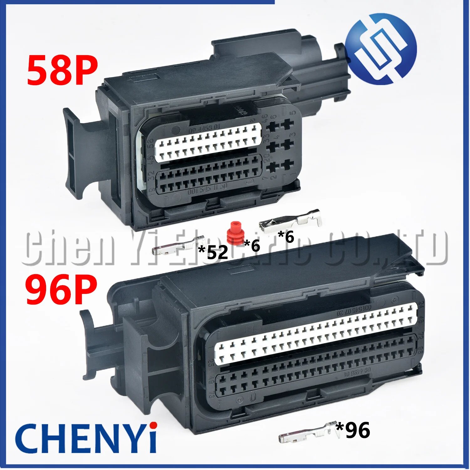 Автомобильный разъем ECU 58-96 контактов yuyi