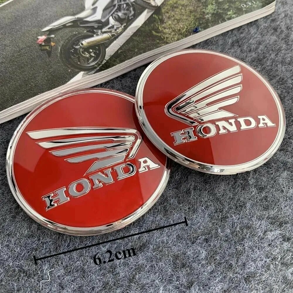 Мотоцикл Honda круглый логотип 3D стереоскопический наклейка топливного бака для CBR600RR / CBR1000RR / CB190SS.