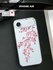 Силиконовый чехол на Apple iPhone Air / Айфон Айр с принтом Розовая веточка саку...