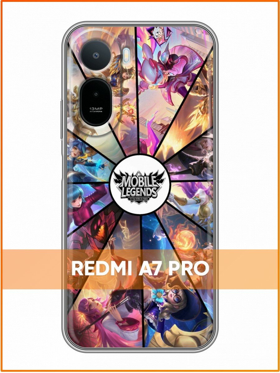 Чехол для RedMi A7 Pro, Poco C85x с принтом для мальчиков Mobile Legends (Редми А7 про, Поко с85х)
