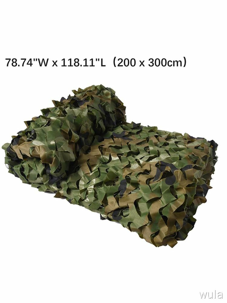 Маскировочная сетка для джунглей 2×3 м прочная и эластичная 80% затенения — фото 1