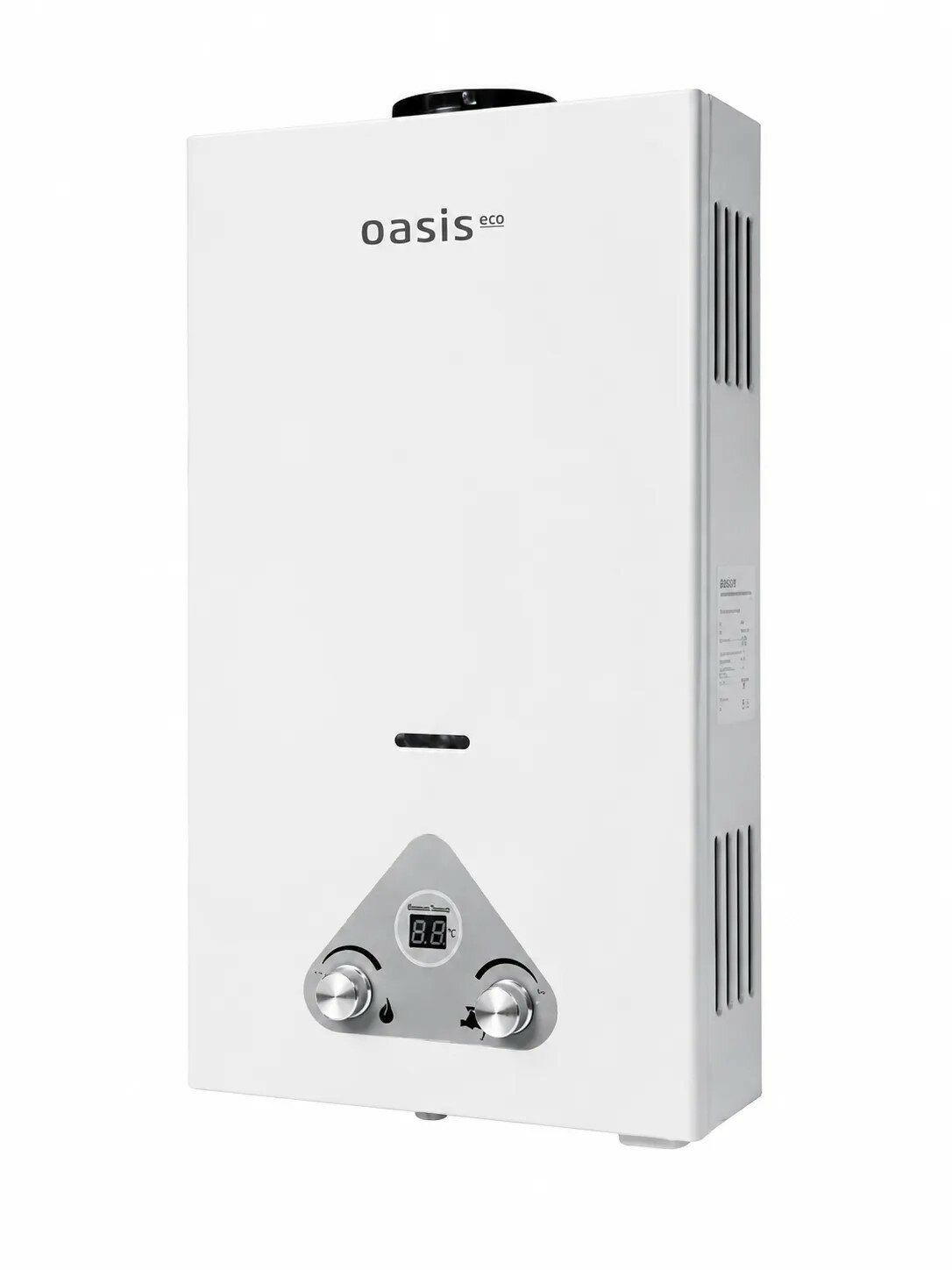 Газовая колонка OASIS B-12W бездымоходная, проточная, настенная