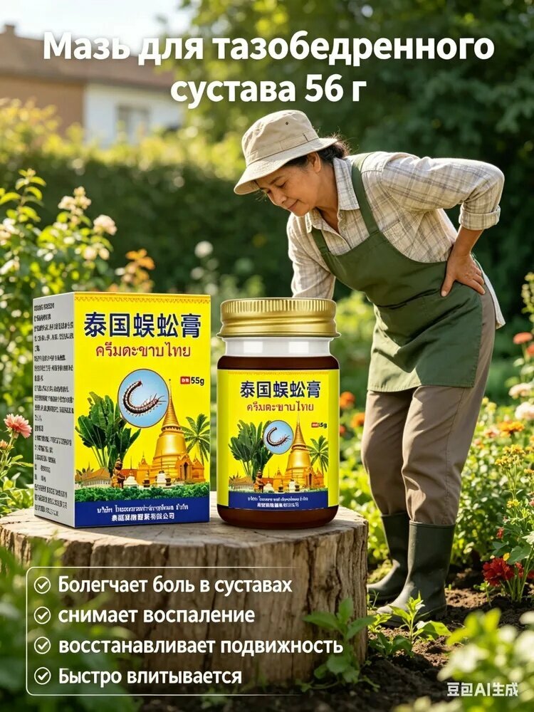 Мазь для тазобедренного сустава 56 г