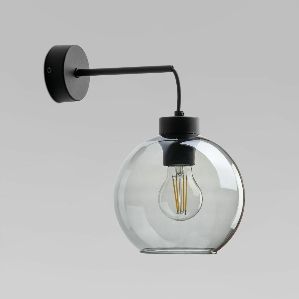 Настенный светильник со стеклянным плафоном TK Lighting 10243 / настенный светильник / Cubus.