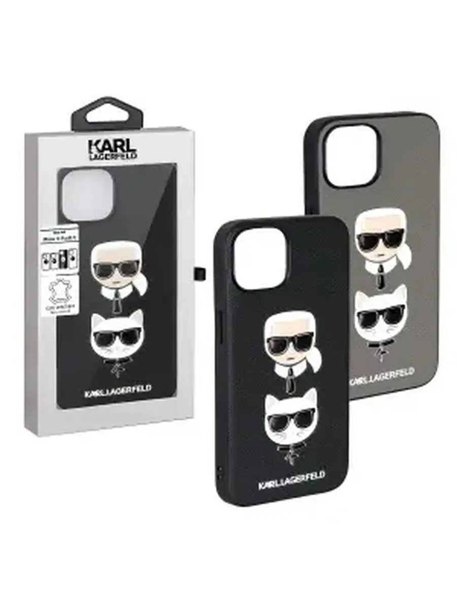 Стильный чехол для iPhone 14 Plus KARL CKC