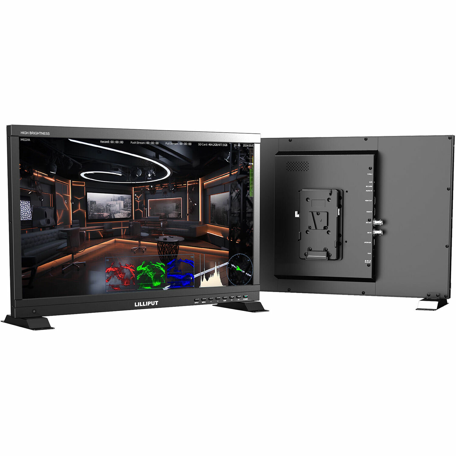 Монитор Lilliput PVM220S-E 21,5 дюйма, 1000 нит, для записи прямых трансляций. — фото 1