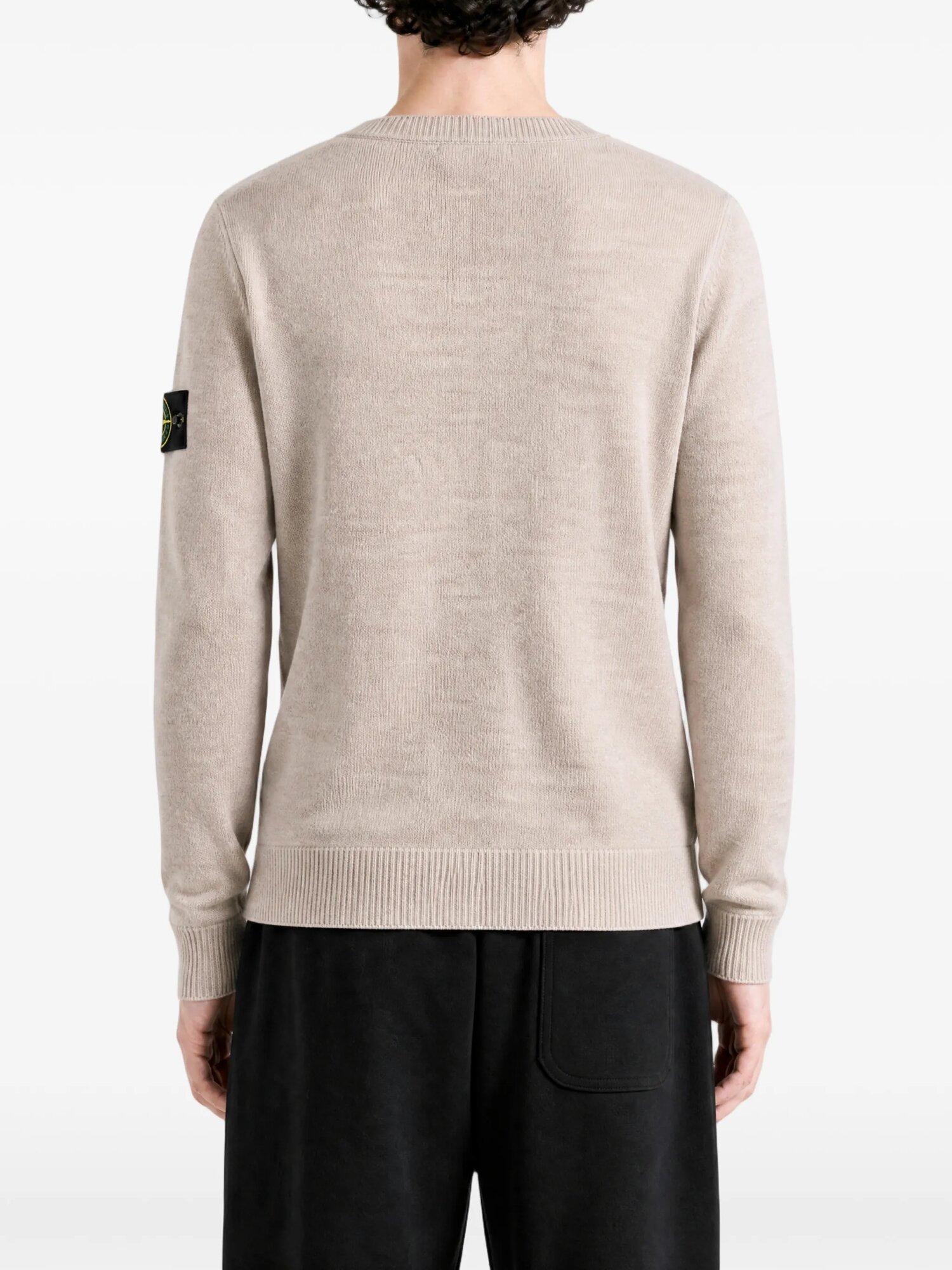 Свитер Stone Island Logo-patch sweater, размер XL, , разноцветный — фото 1