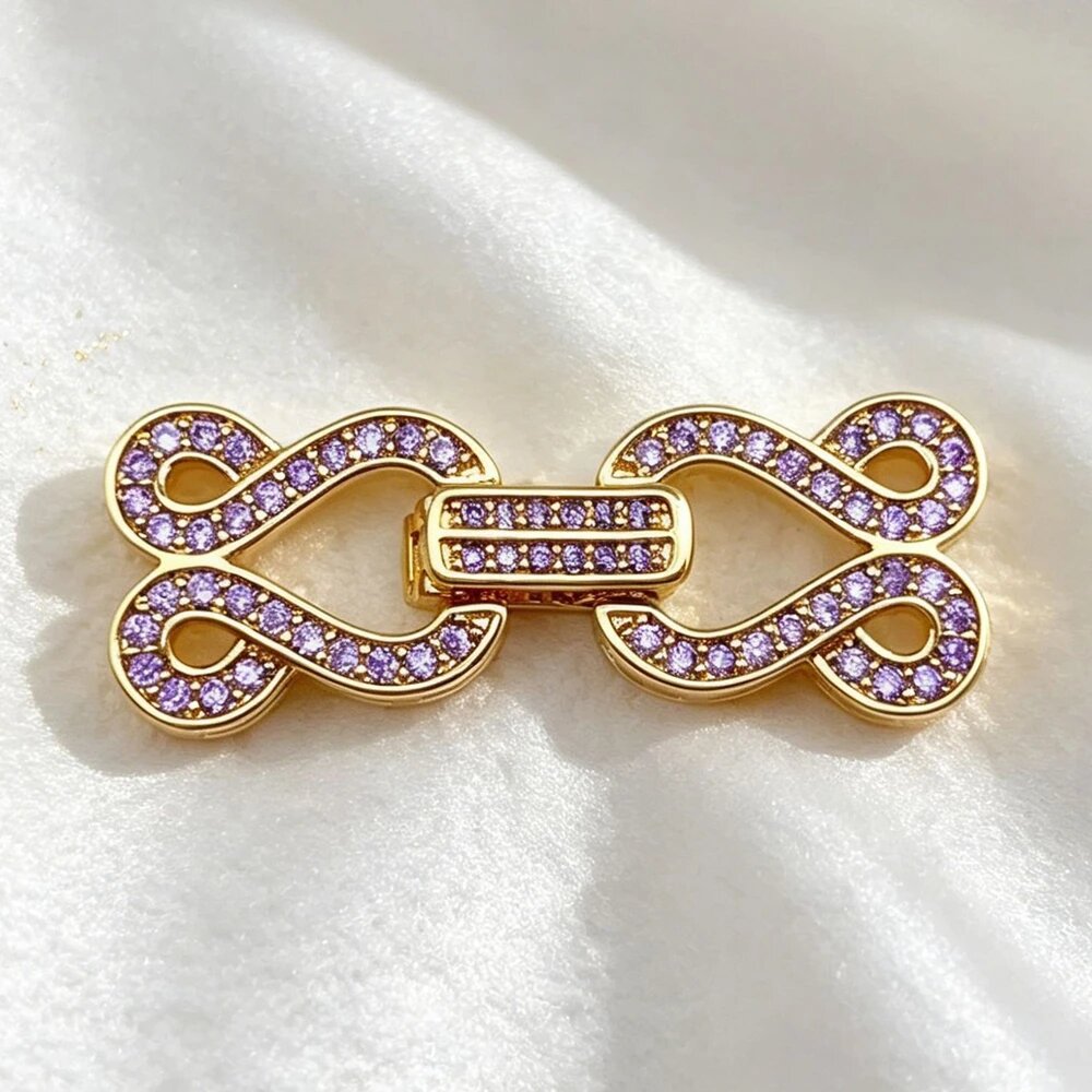 Крючковые застежки Juya 18K золото plated Gold