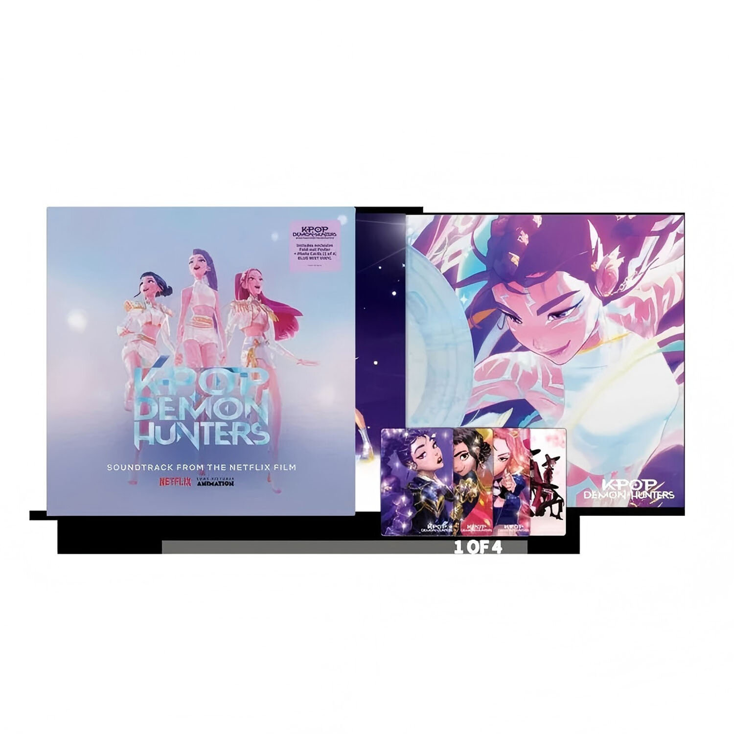 Виниловая пластинка Kpop Demon Hunters (Blue Mist Coloured Vinyl)