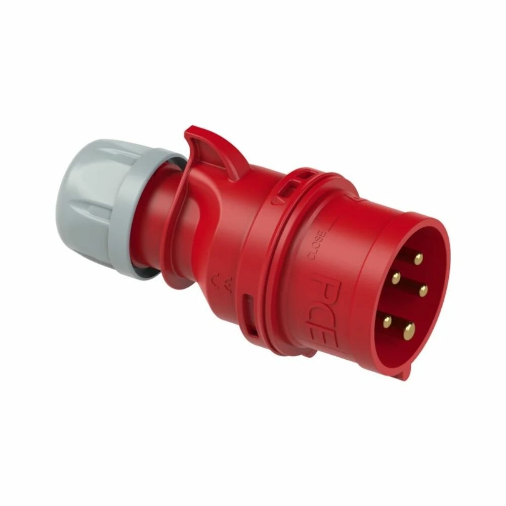 Кабельная вилка PCE 32А 380V 3P+N+E IP44 025-6