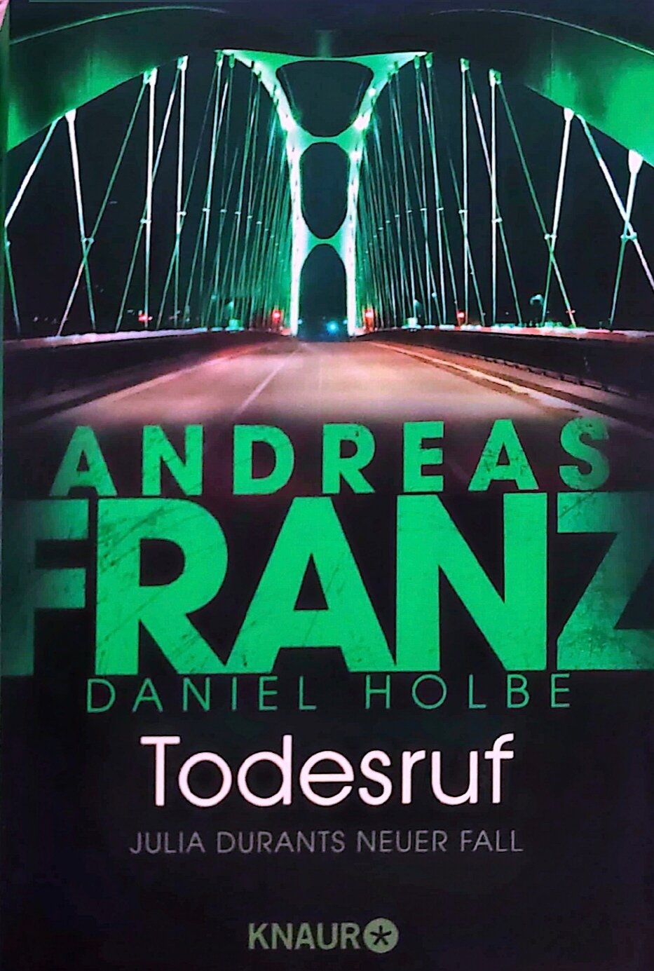 Книга "Рождество во Франкфурте" Andreas Franz & Daniel Holbe, криминальный роман, на немецком языке