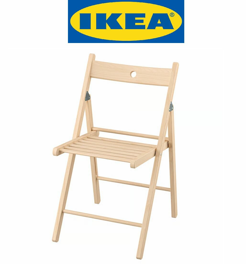 Стул складной IKEA FROSVI икеа фросви, деревянный, массив бука, для кухни, для дачи, сада и беседки, деревянный