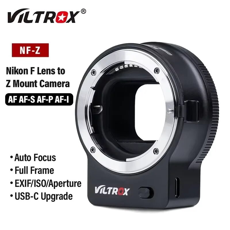 Адаптер VILTROX NF-Z для объективов Nikon F к камерам Nikon Z