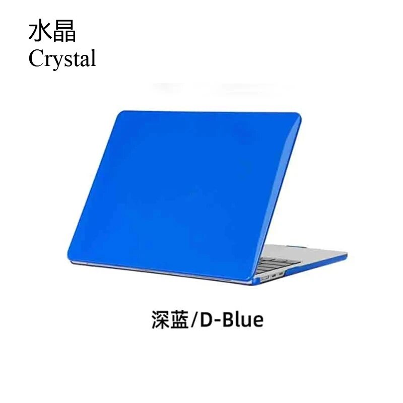 Чехол для ноутбука VYOPBC 2026 Neo 13 Crystal Синий, Air 13.6 M2 M3 M4 M5, Dark Blue