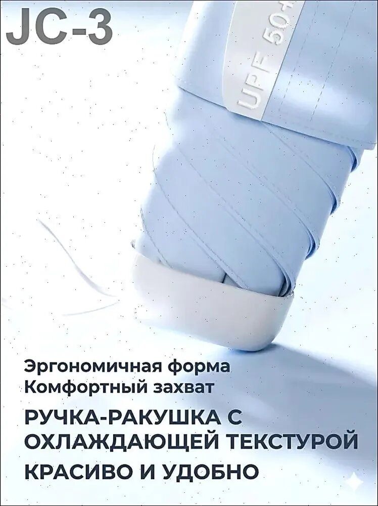 Зонт , черный — фото 1