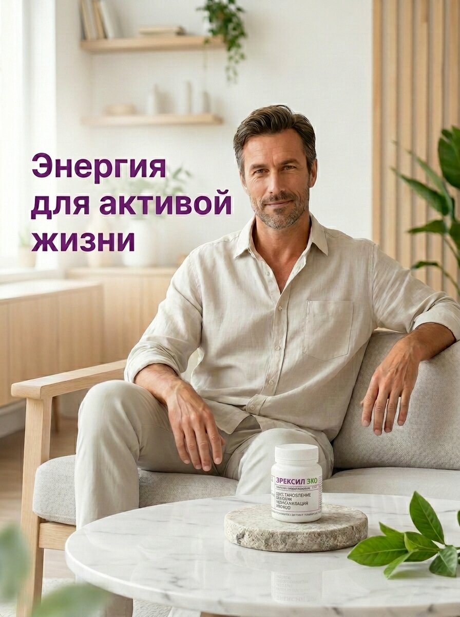 Эрексил, гранулы гомеопатические 15 гр, поддержание мужского и женского здоровья — фото 1