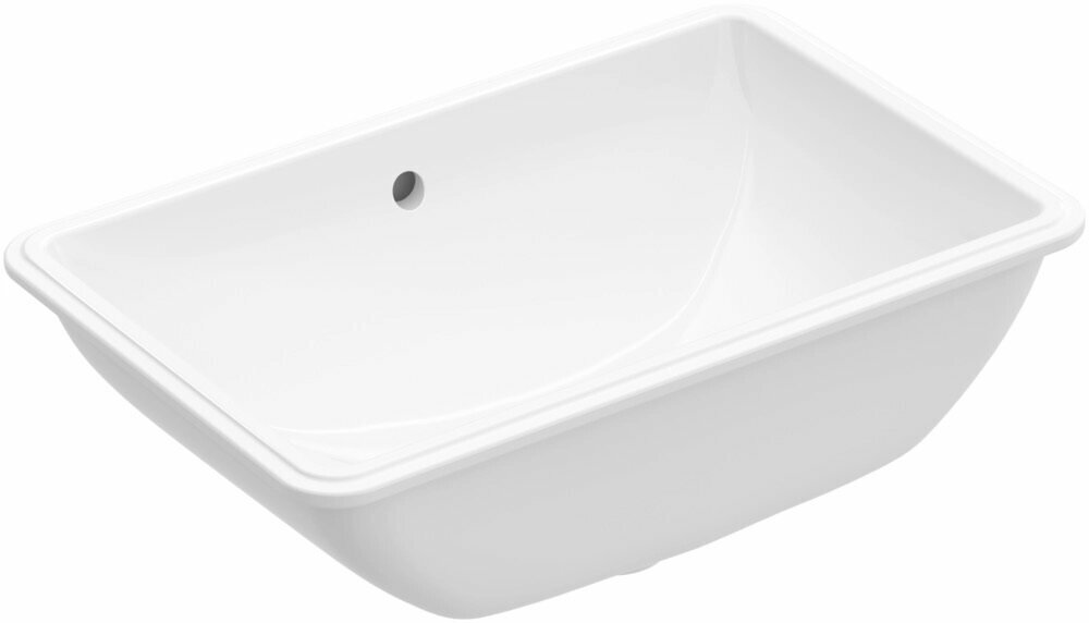 Раковины Villeroy & Boch Lunea 51225301 встраиваемая снизу, 59,6x39,5xh20,4см, альпийский белый