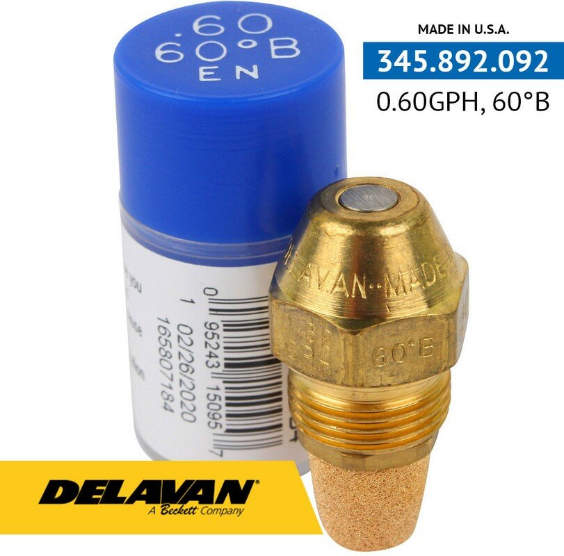 Топливная форсунка Delavan 0.60GPH, 60B (4) P0060-60B4