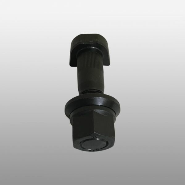 Шпилька колесная с гайкой, с насечкой (L 90, D 23, M 22, 12,9) - AZ9100410104