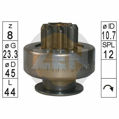 Бендикс стартера Era ZN1801