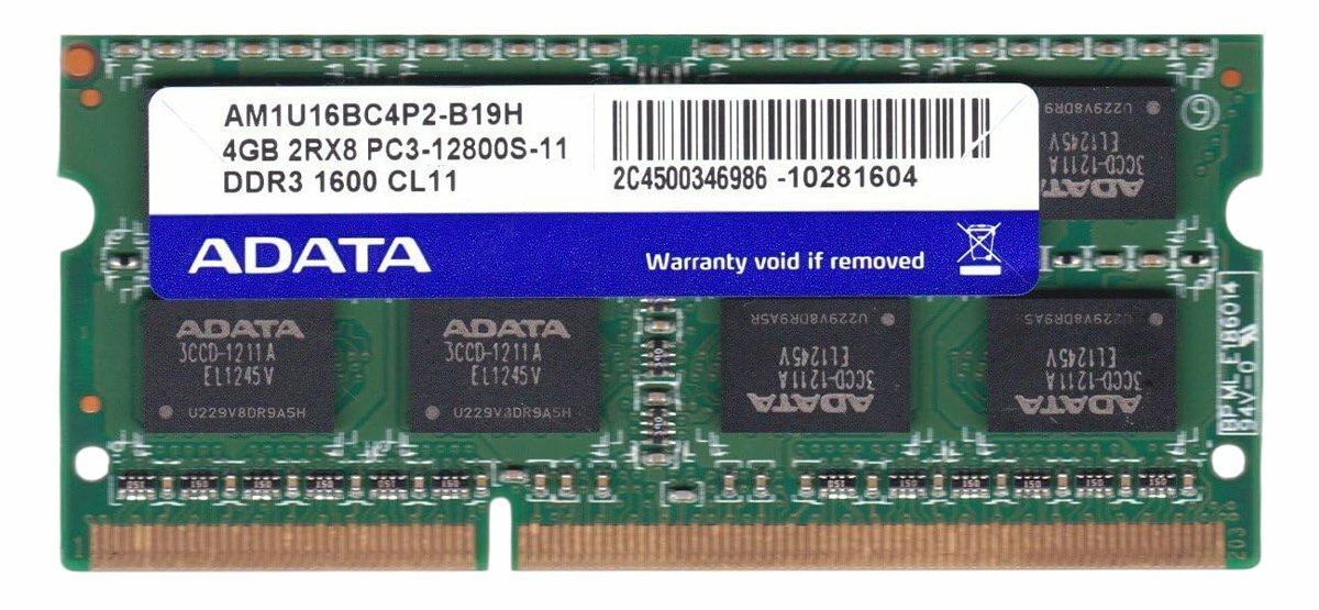 Оперативная память Adata DDRIII 4Gb AM1U16BC4P2-B19H