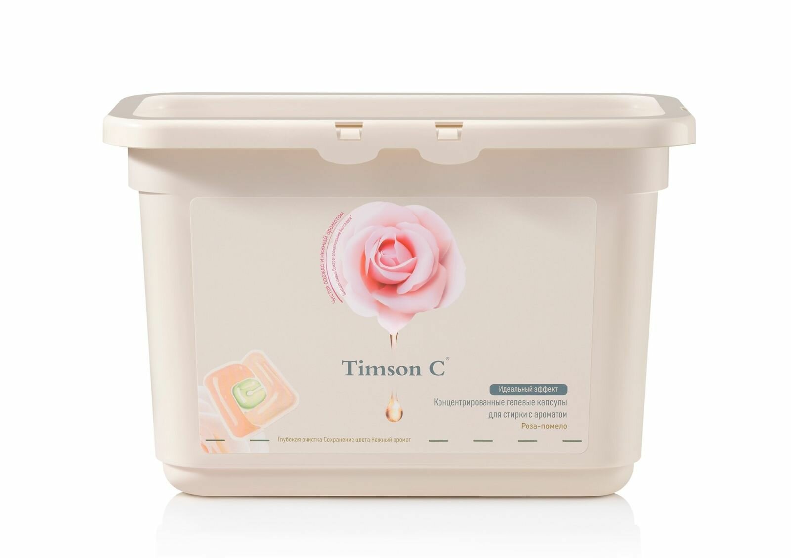 Капсулы для стирки Timson C Гелевые для цветного белья, 10 шт по 10 г, сохранение яркости