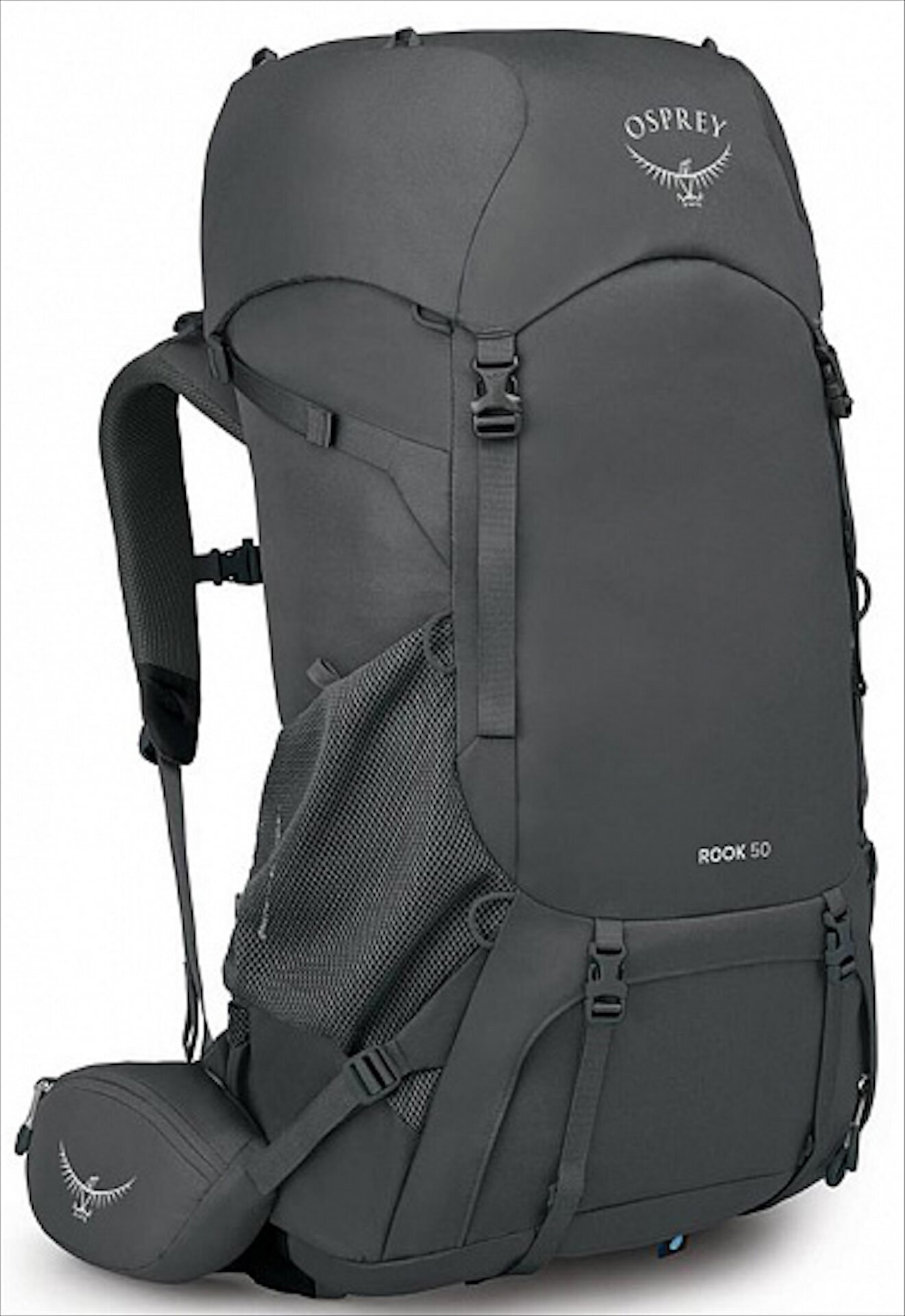 Рюкзак туристический Osprey Rook 50 Dark Charcoal/Silver Lining WO/S