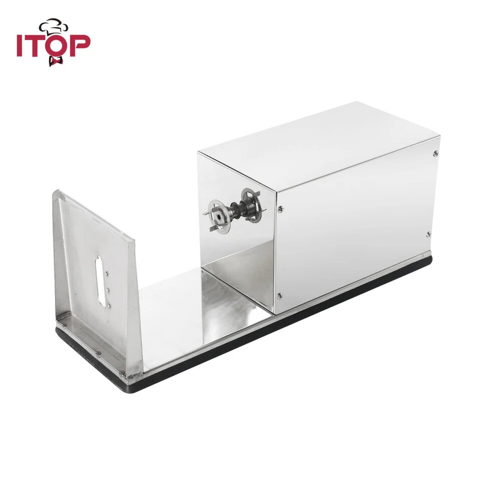 ITOP Электрический вихревой картофельный нарезчик Tornado Spiral Potato Slicer Cutter из нержавеющей стали нож для картофельных фри 110V 220V Инструменты для овощей и фруктов