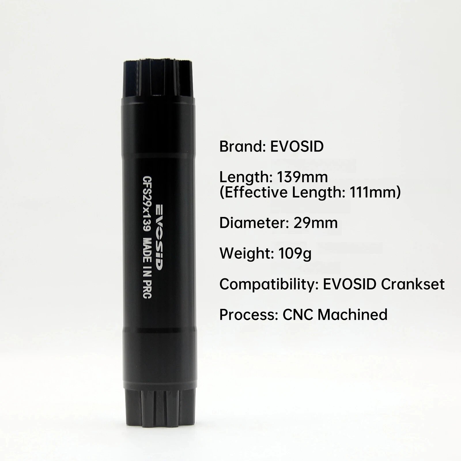 Шатуны EVOSID DUB 29 мм AL7075 122/130/139/145 мм NEW 139mm