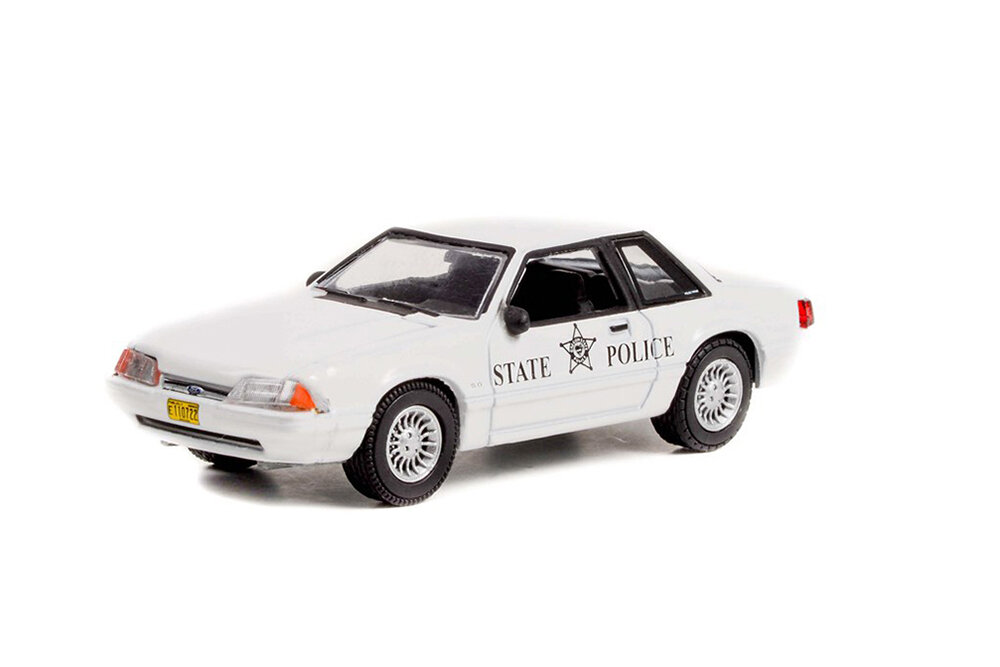 Модель коллекционная GREENLIGHT Ford mustang ssp oregon state police 1993 (длина модели 6-10 см)