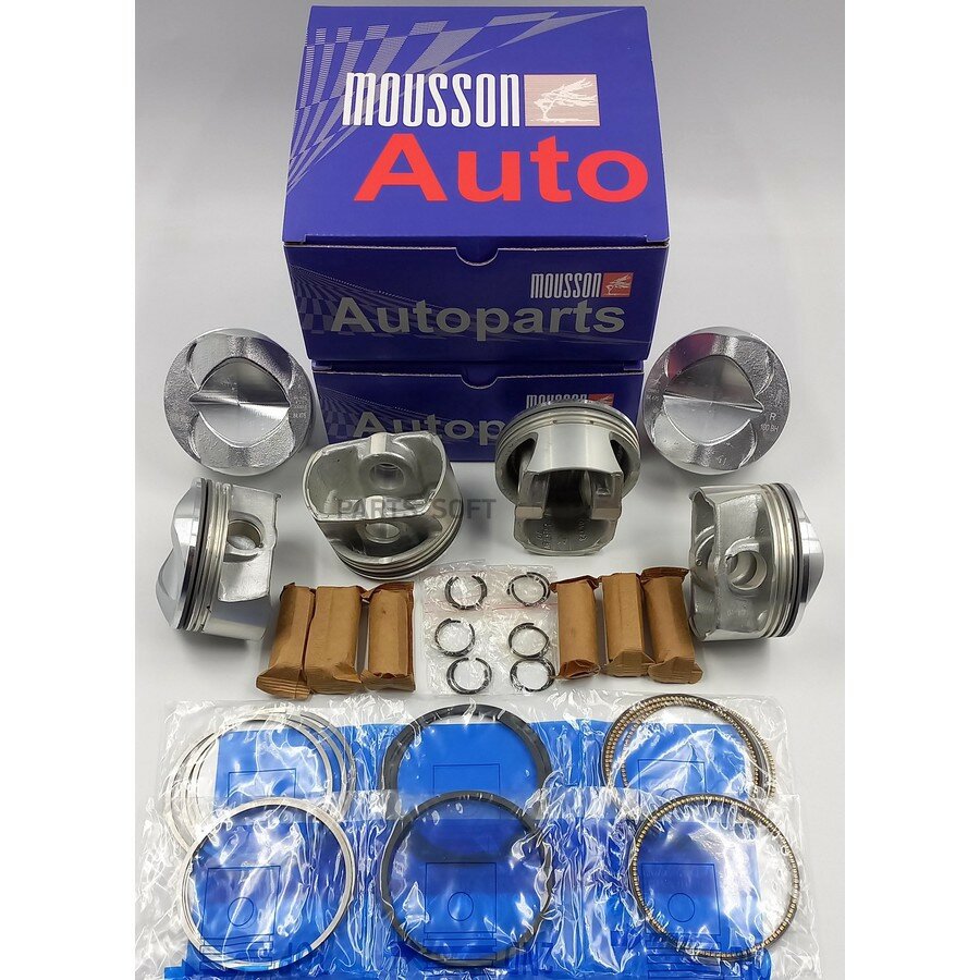 MOUSSON SPR28EA83719STD Поршень комплект VAG (STD) EA837 с кольцами 6шт