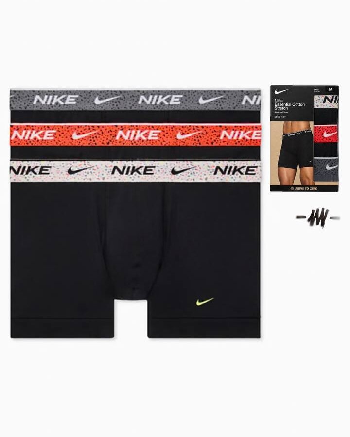 Трусы Cotton Stretch Men's Dri-FIT Boxer Briefs, комплект