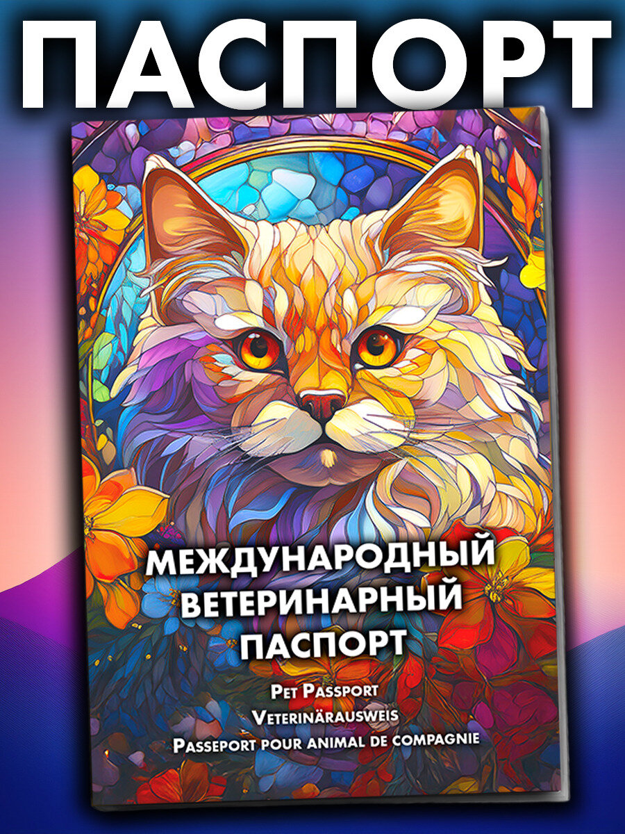 Ветеринарный паспорт для кошек и собак международный