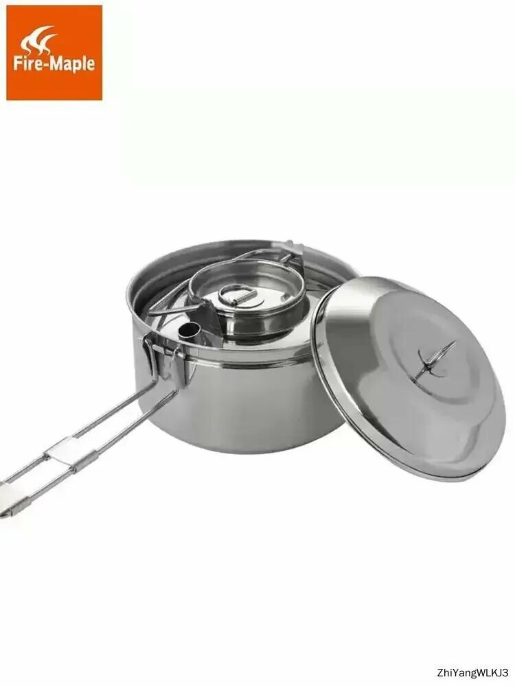 Fire Maple Antarcti 1 л Нержавеющая сталь кастрюля + 1 л Нержавеющая сталь чайник