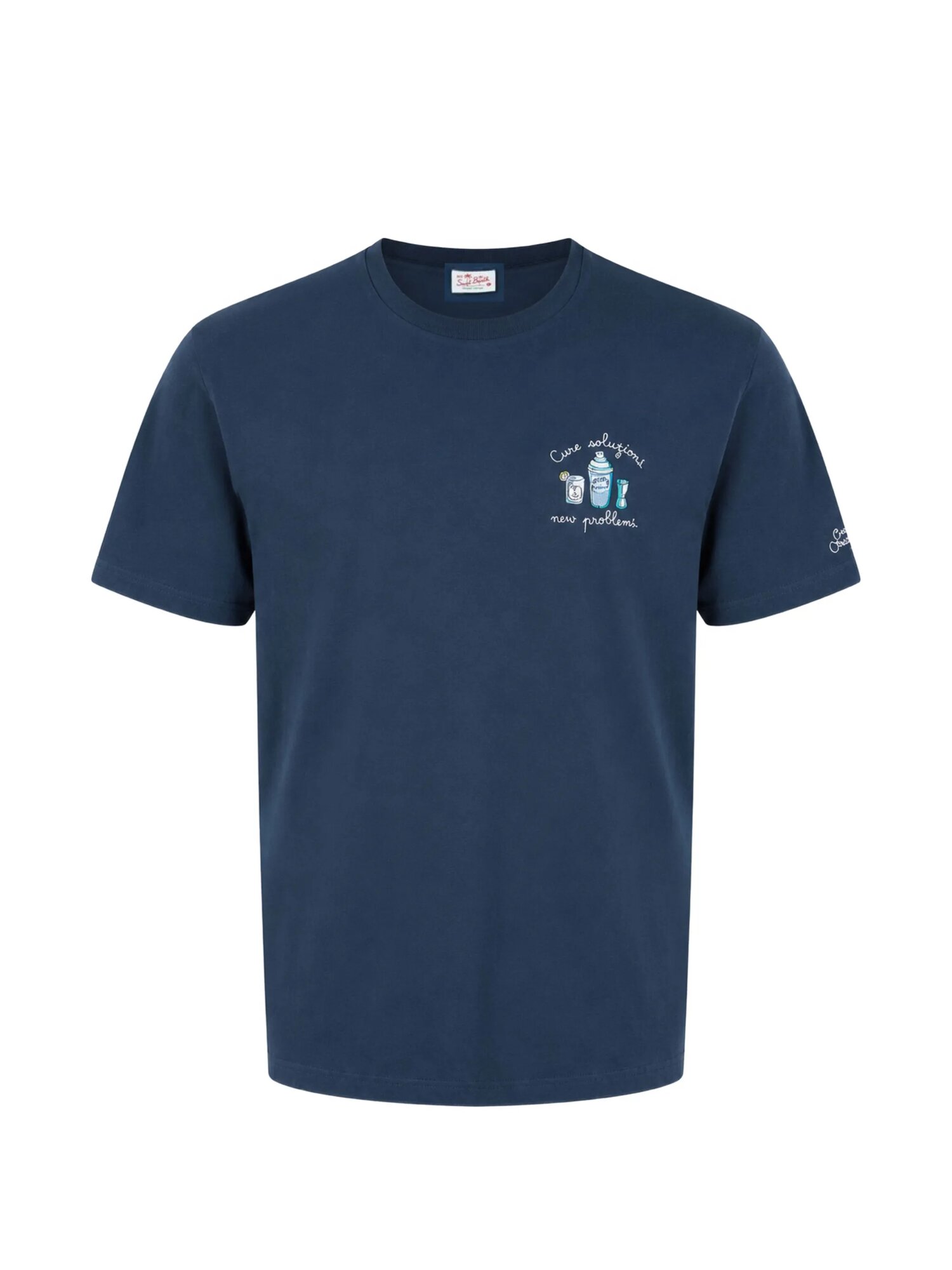 Футболка Portofino embroidered T-shirt