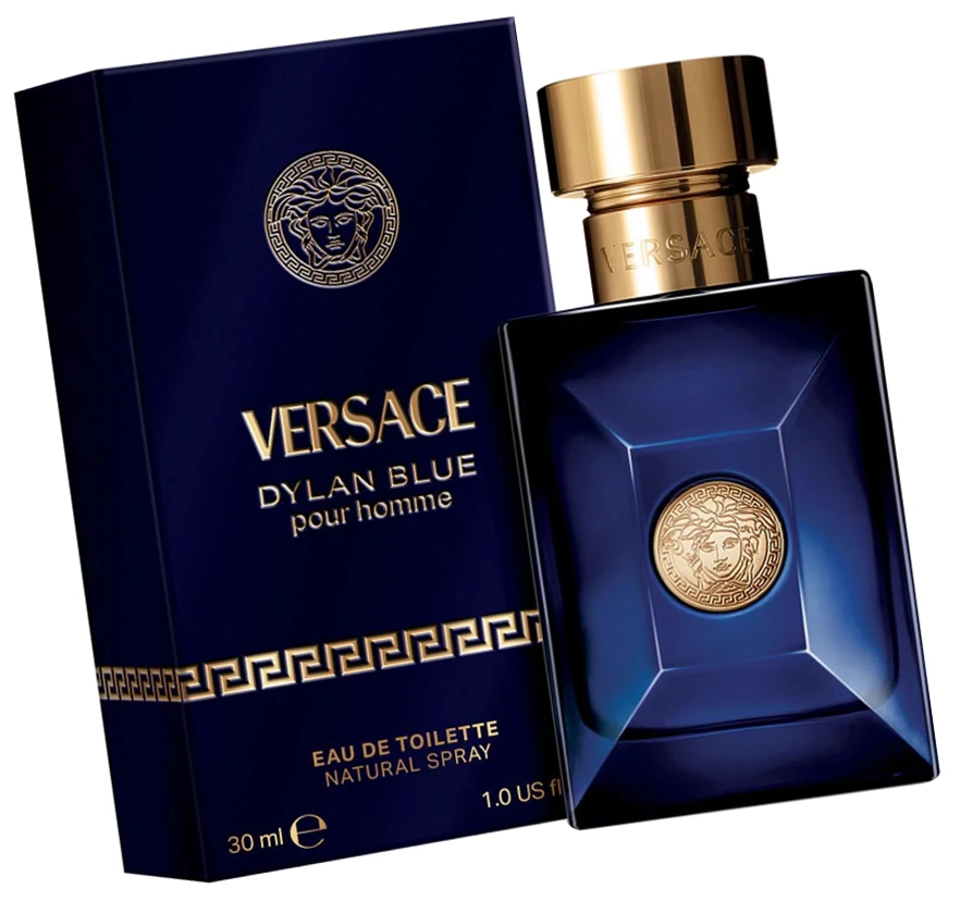 Versace Pour Homme Dylan Blue Eau De Toilette мужская 30 мл - Версаче Дилан Блю парфюм для мужчин