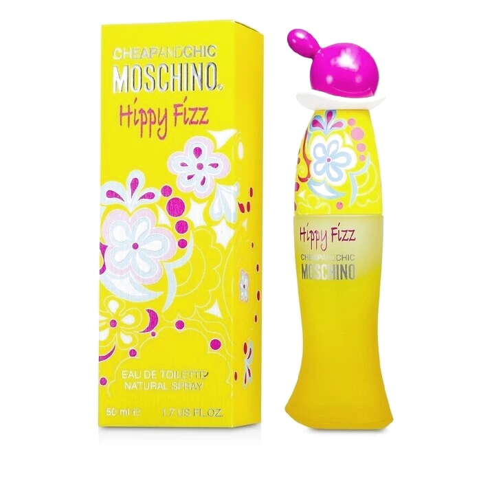 Парфюм Москино Хиппи Физ 50 мл женский - Moschino Cheap and Chic Hippy Fizz туалетная вода